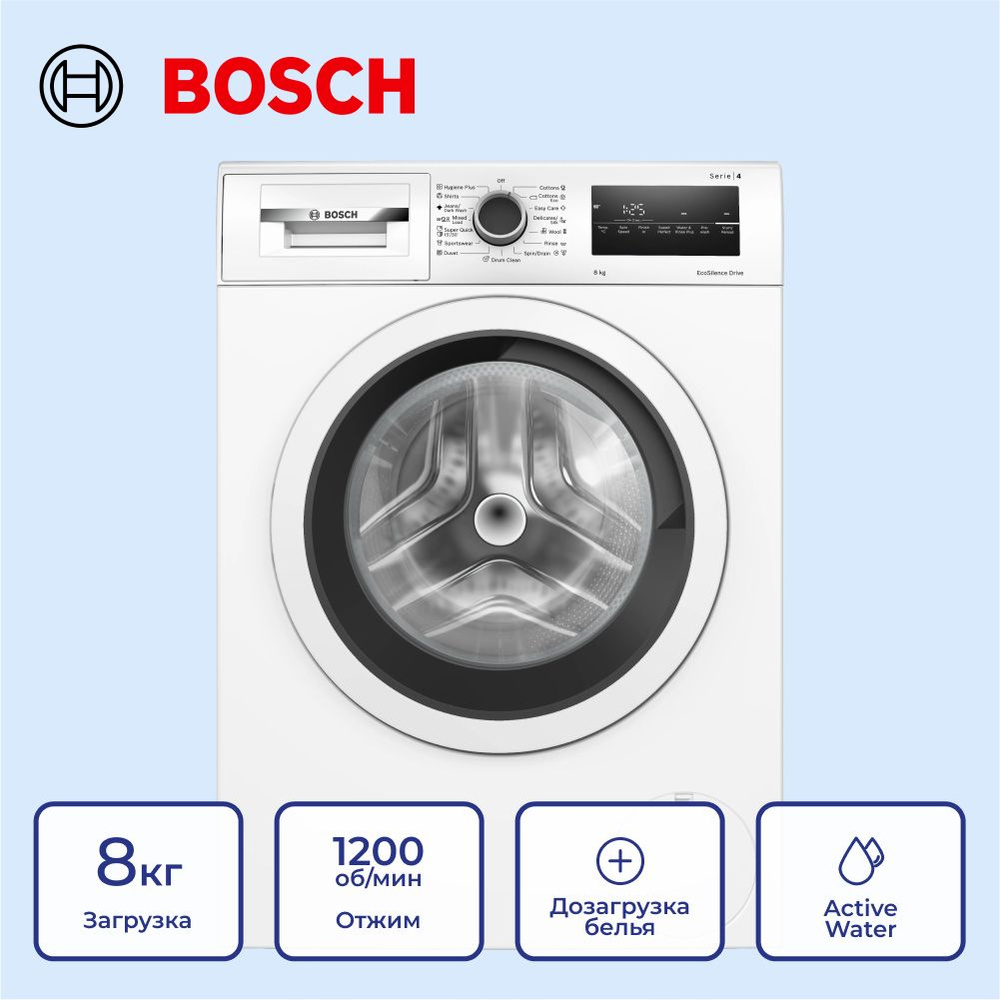 Стиральная машина Bosch WAN24200ME купить на OZON по низкой цене (1383666639)