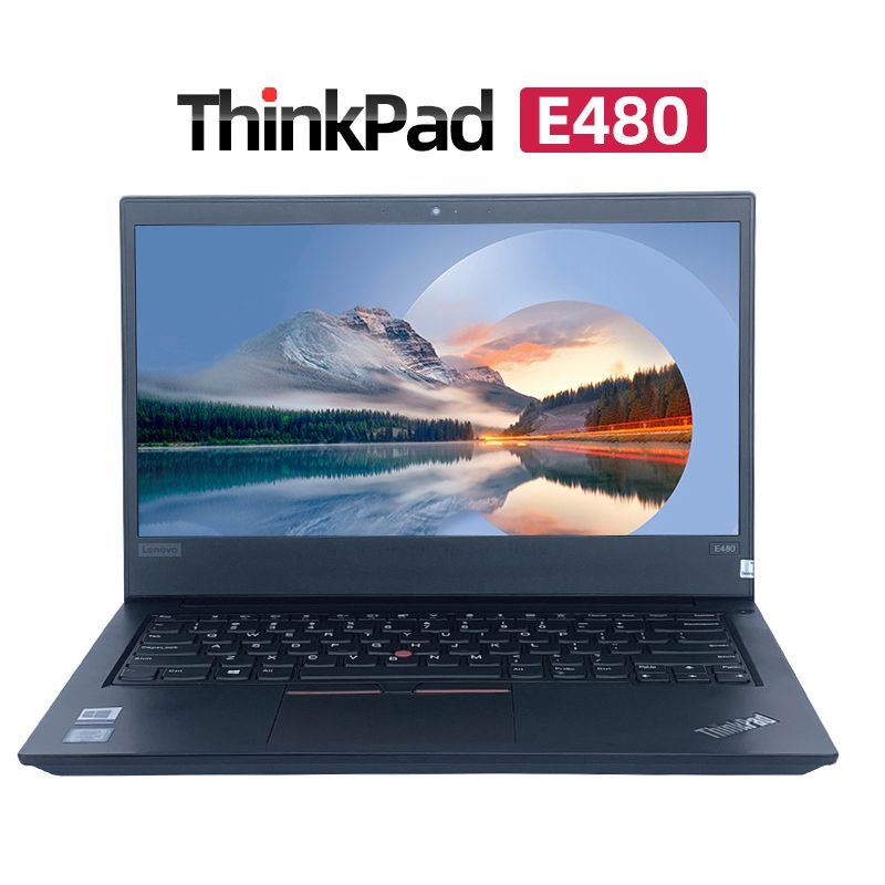 Ноутбук Lenovo Thinkpad E480, поколение I3-7 8G+256G, Win10, независимая видеокарта, 14-дюймовый ...