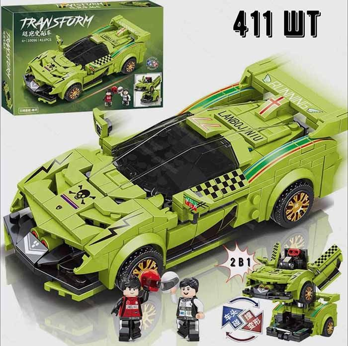 Конструктор гоночная машина трансформер - купить с доставкой по ...