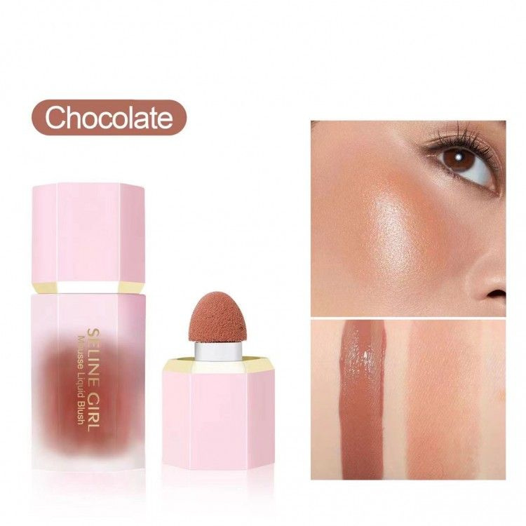 Румяна жидкие Seline Girl Mousse liquid Blush Chocolate купить на OZON ...