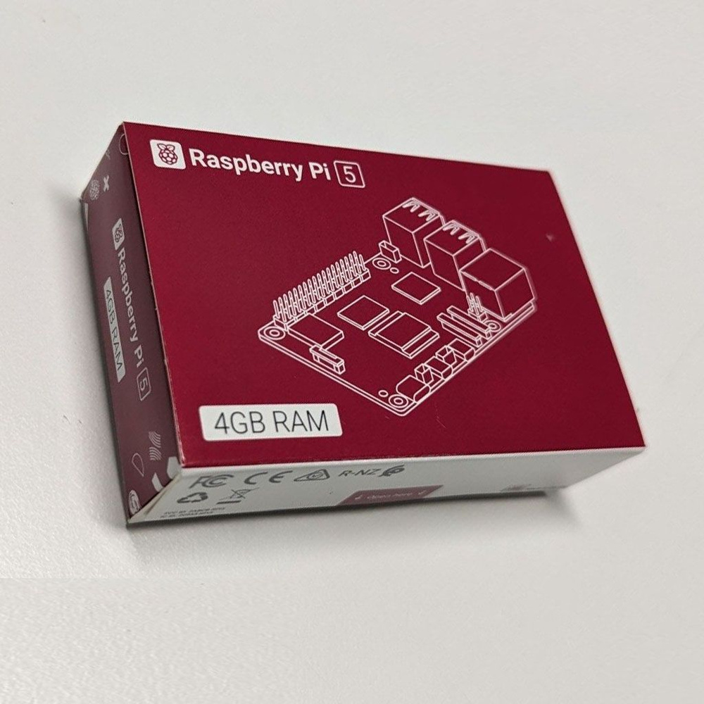 Микрокомпьютер Raspberry Pi Rasp_Pi5_Pi5-4G - купить по низким ценам в ...