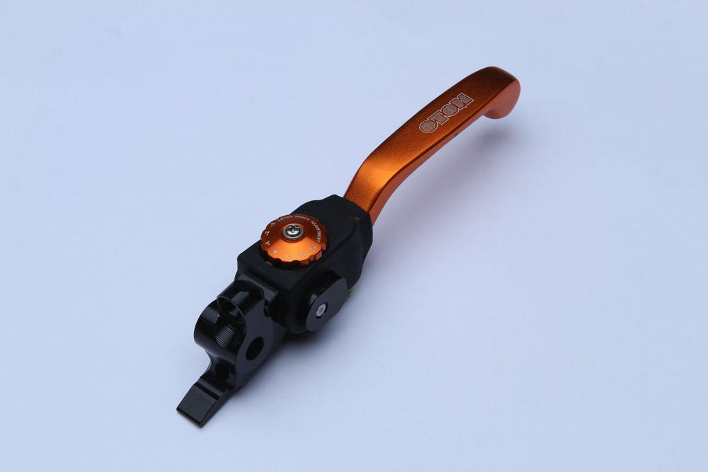 Рычаг тормоза переднего OTOM CNC тип 2 Оранжевый купить c доставкой на OZON по низкой цене ...