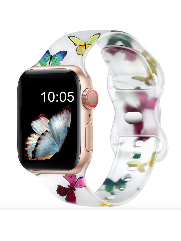 Силиконовый ремешок для Apple Watch 38 мм/40/41 mm, размер SM series 1 ...
