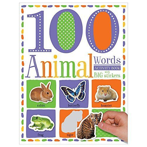 100 First Animal Words - Sticker Activity Book - купить с доставкой по ...