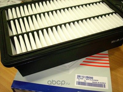 Hyundai Фильтр воздушный Пылевой арт. 281132B000 купить на OZON по ...