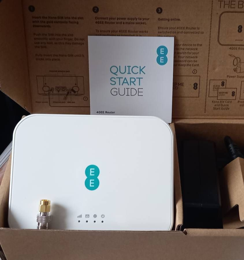 Роутер Alcatel Wi-Fi модем 4GEE D412 cat7 2.4+5 ГГц 2*2 mimo работа с ...