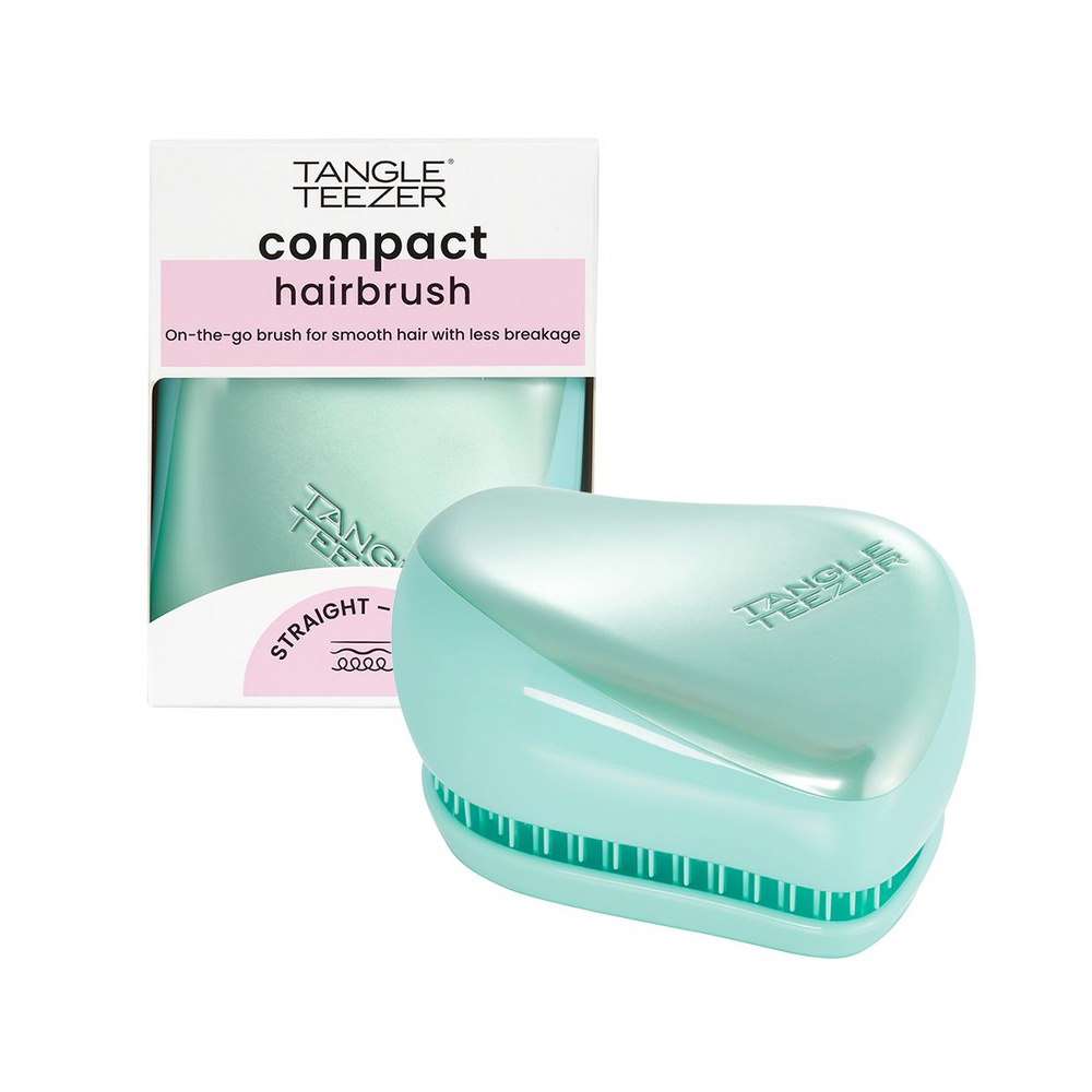 Расческа Tangle Teezer Compact Styler Frosted Teal Chrome Мятный ...