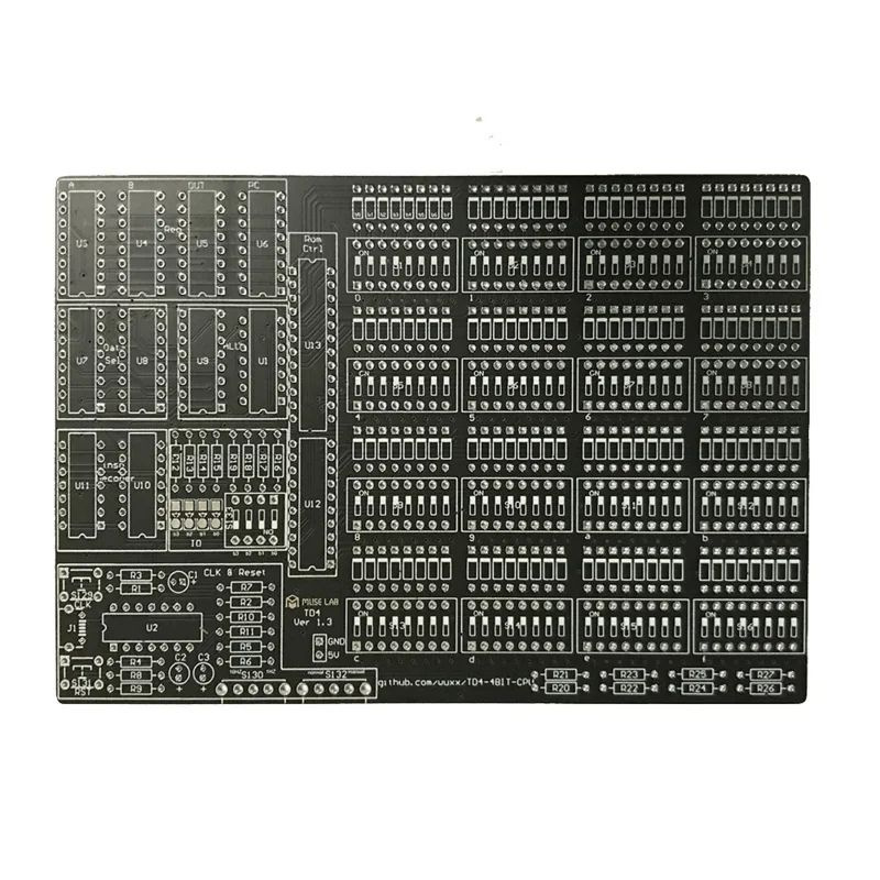Набор CPU DIY Kit TD4 DIY CPU Kit (PCB board) Соберите простой, но ...