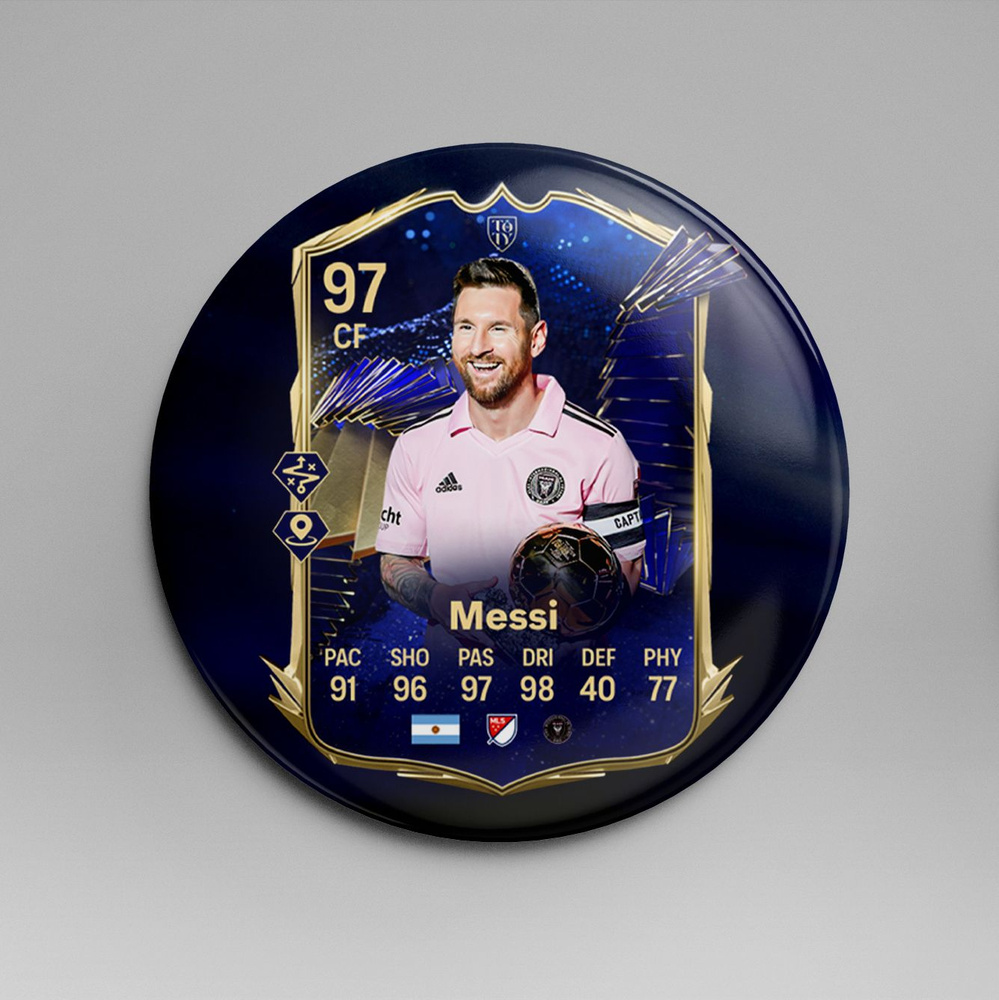 Магнит LIONEL MESSI / TOTY / EA FC 24 mag-eafc24-toty-11 - купить по ...