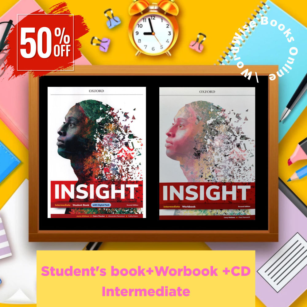 Набор Insight (2nd edition): Intermediate/ Student's book+Woorkbook+CD ...