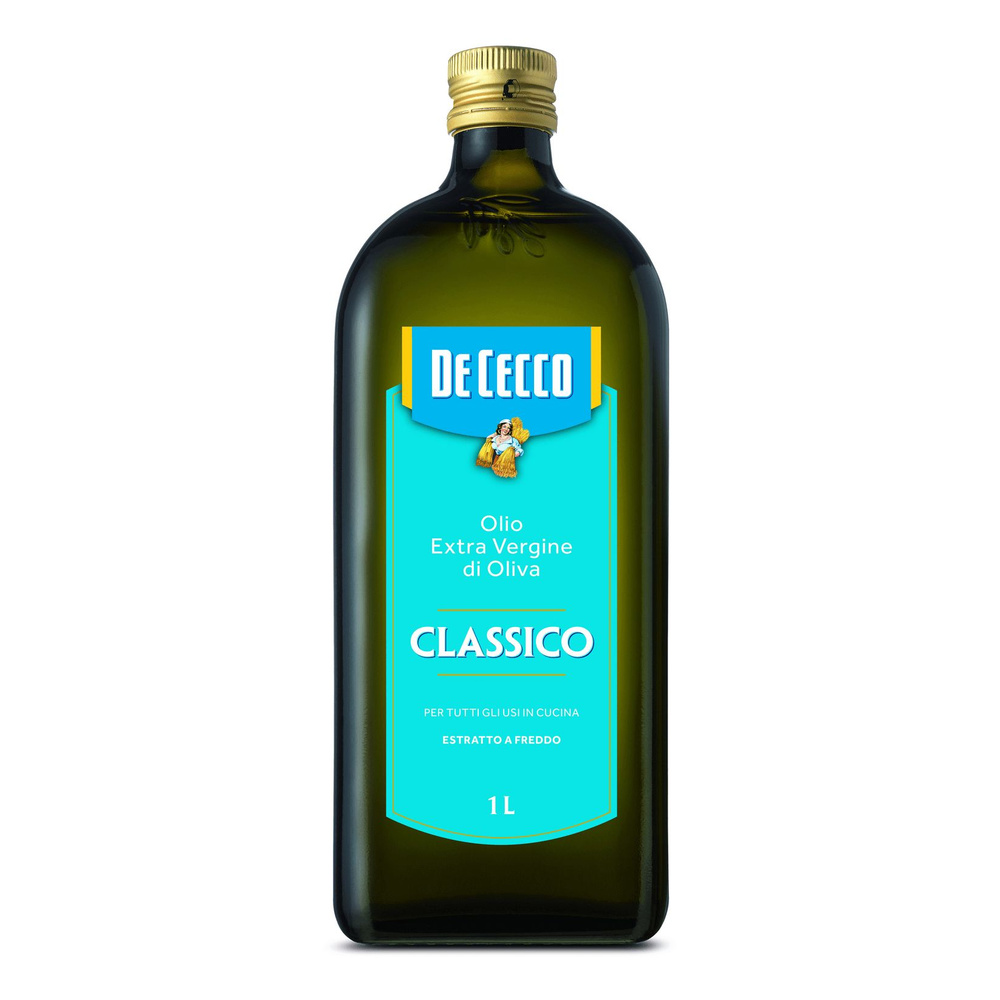 Оливковое масло De Cecco Classico Extra Vergine нерафинированное 1 л ...