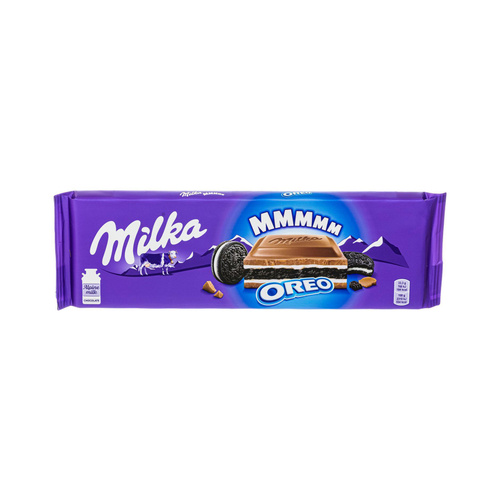 MILKA / МИЛКА Молочный шоколад, с Начинкой со вкусом ванили и печеньем ...