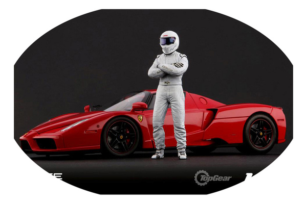 Scale Figure Фигурка коллекционная THE stig white ручная работа В ...