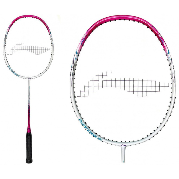 Ракетка для бадминтона Li-Ning AxForce 9 White Pink купить на OZON по ...