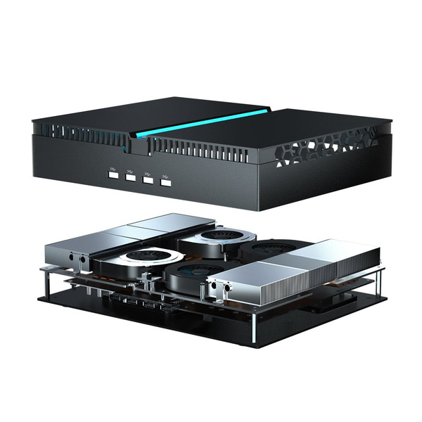 TOPTON Мини-ПК MV300-13TH (Intel Core i9-13900F, RAM 64 ГБ, SSD 4096 ГБ ...