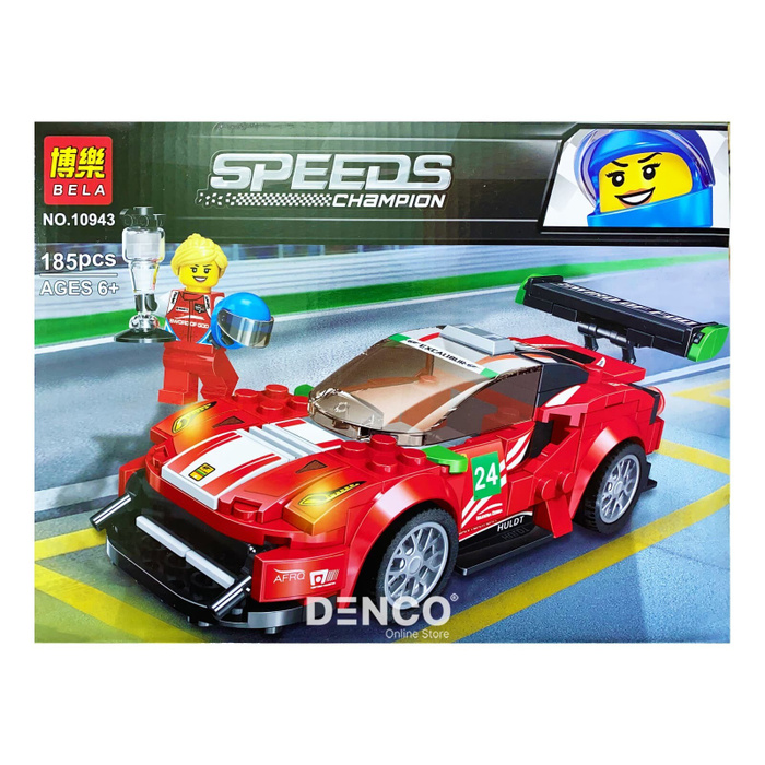 Конструктор "Феррари 488 GT3 Scuderia Corsa" 10943 Speeds Champion ...