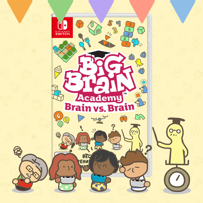 Игра Big Brain Academy: Brain vs. Brain (Nintendo Switch, Русская версия) купить по низкой цене ...