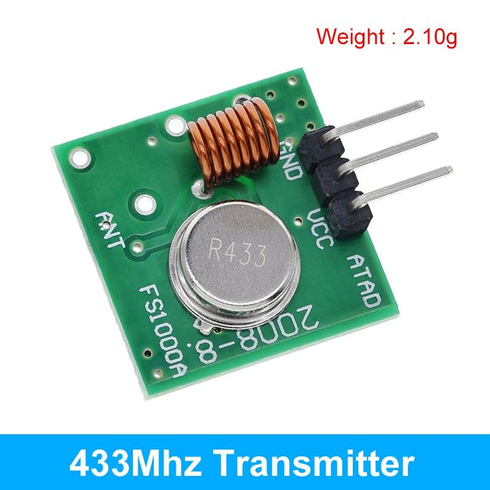 TZT Smart Electronics 433 МГц RF модуль передатчика и приемника ...