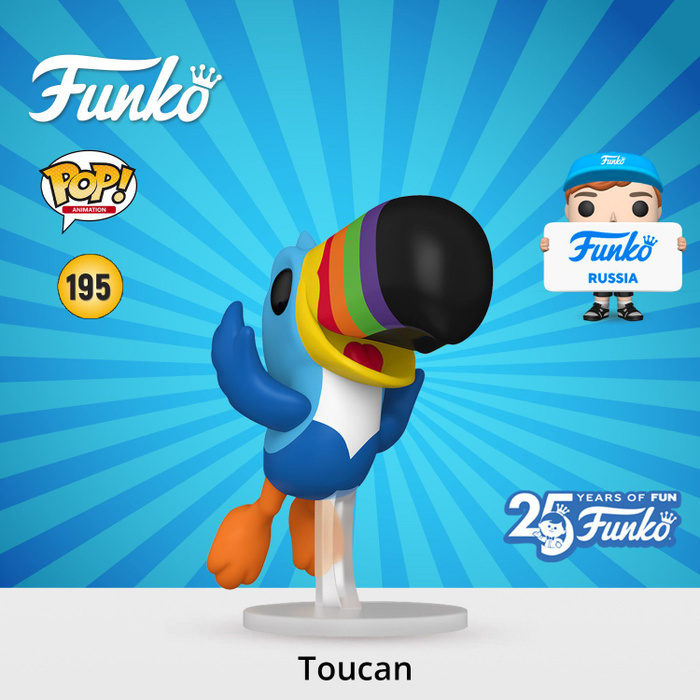 Фигурка Funko POP! Ad Icons Kelloggs Toucan Sam Flying/ Фанко ПОП в ...