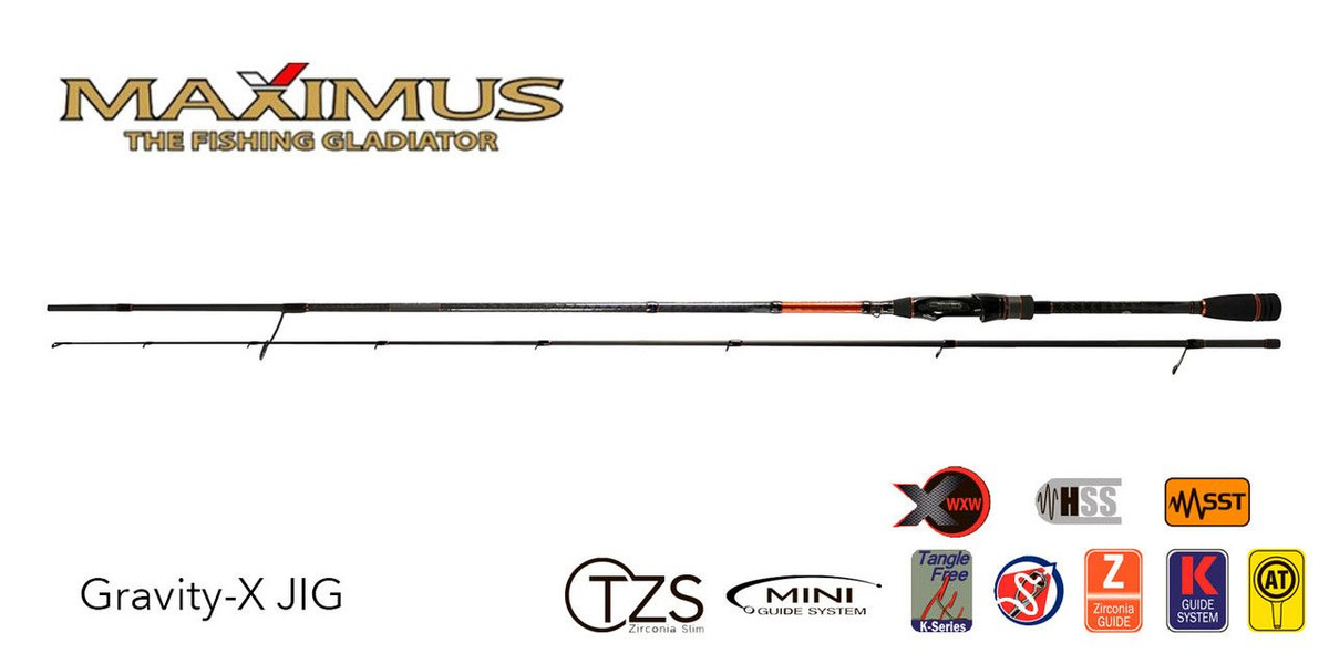 Спиннинг Maximus GRAVITY-X JIG, от 7 гр купить c доставкой на OZON по ...