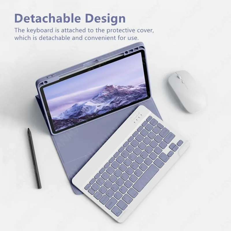 Xiaomi Pad 5/pad 5 Pro 11-дюймовая Bluetooth-клавиатура и защитный ...