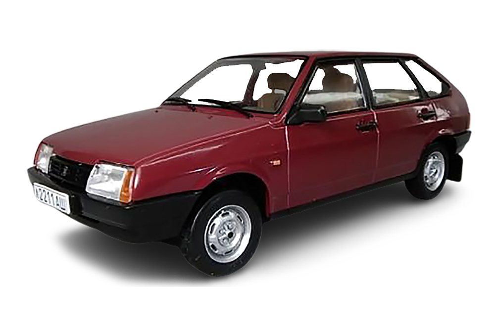 Модель коллекционная Lada sputnik волжский автомобиль 21093 спутник ...