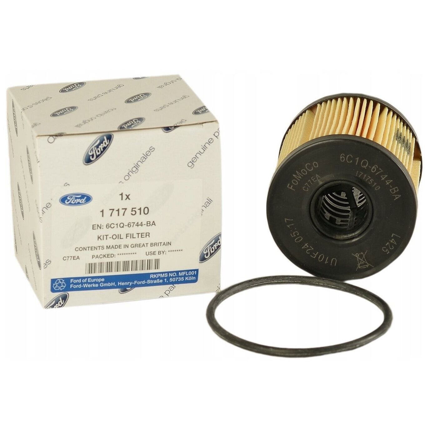 Фильтр масляный Ford 1717510 купить на OZON по низкой цене (1844337754)