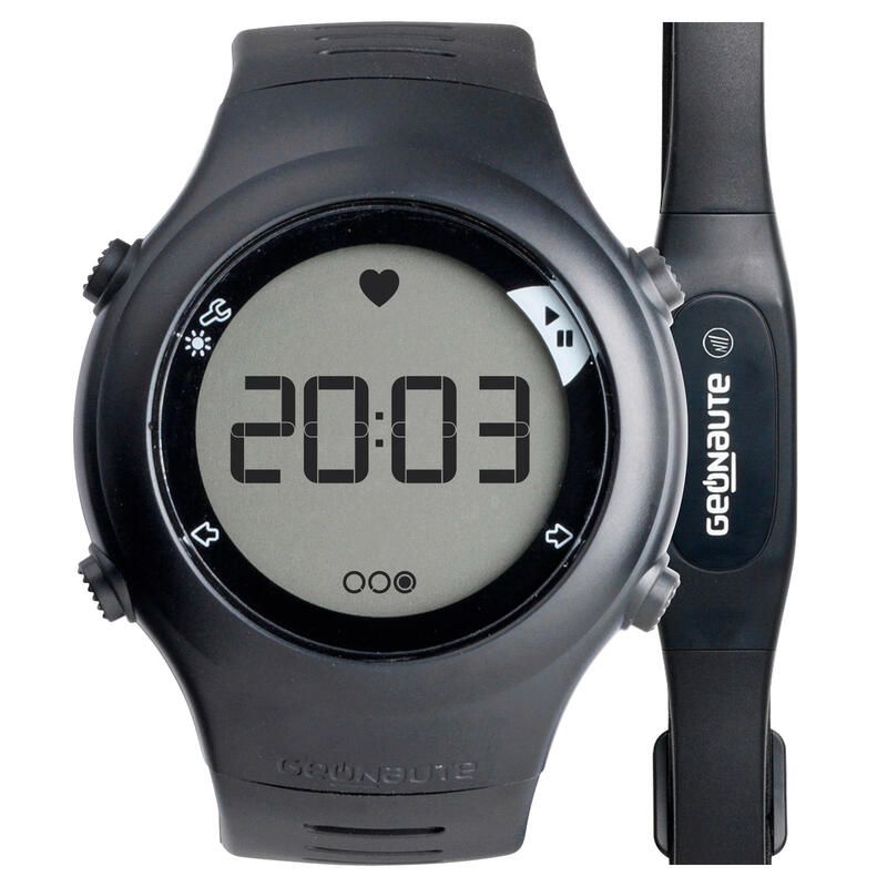 DECATHLON Смарт-часы DECATHLON KALENJI Черные беговые часы Onrhythm 110 ...