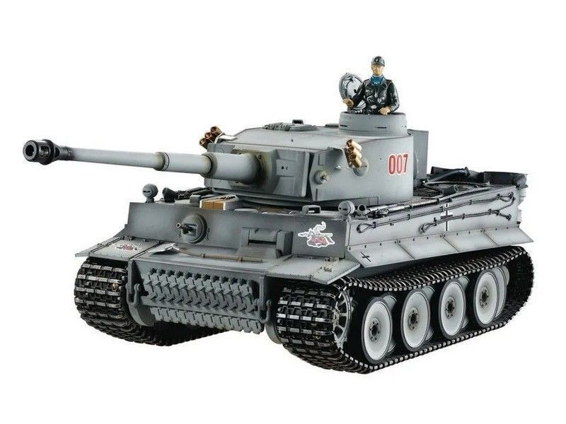 P/У танк Taigen 1/16 Tiger 1 (Германия, ранняя версия) дым V3 2.4G RTR ...