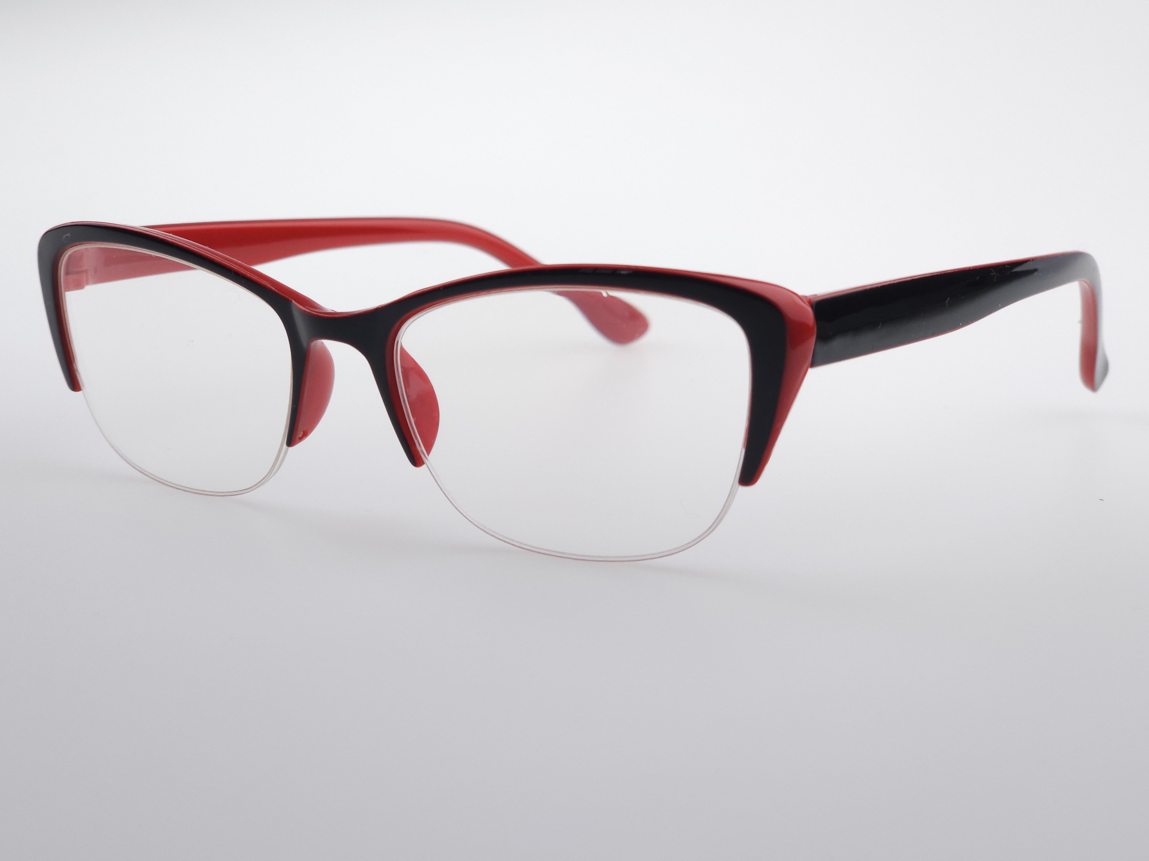 Очки для зрения женские в прочной пластиковой оправе Fashion Flow +3.00 ...