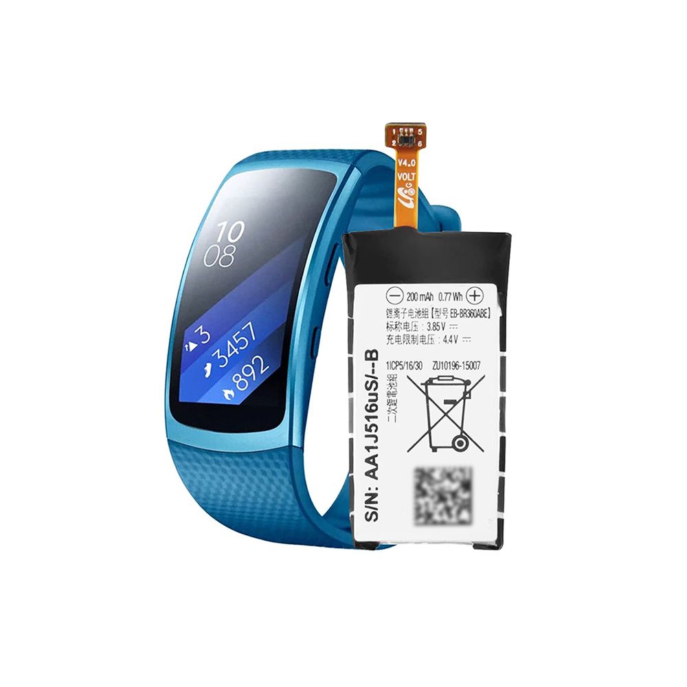 Новая запасная батарея EB-BR360ABE для Samsung Gear Fit2 SM-R360 ...