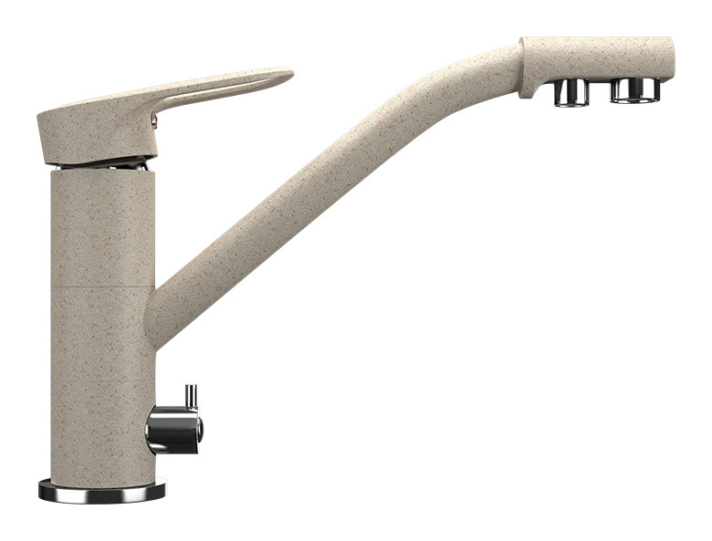 Смеситель для кухни Ulgran U-010, латунь, цвет Бежевый купить на OZON по низкой цене (269256986)