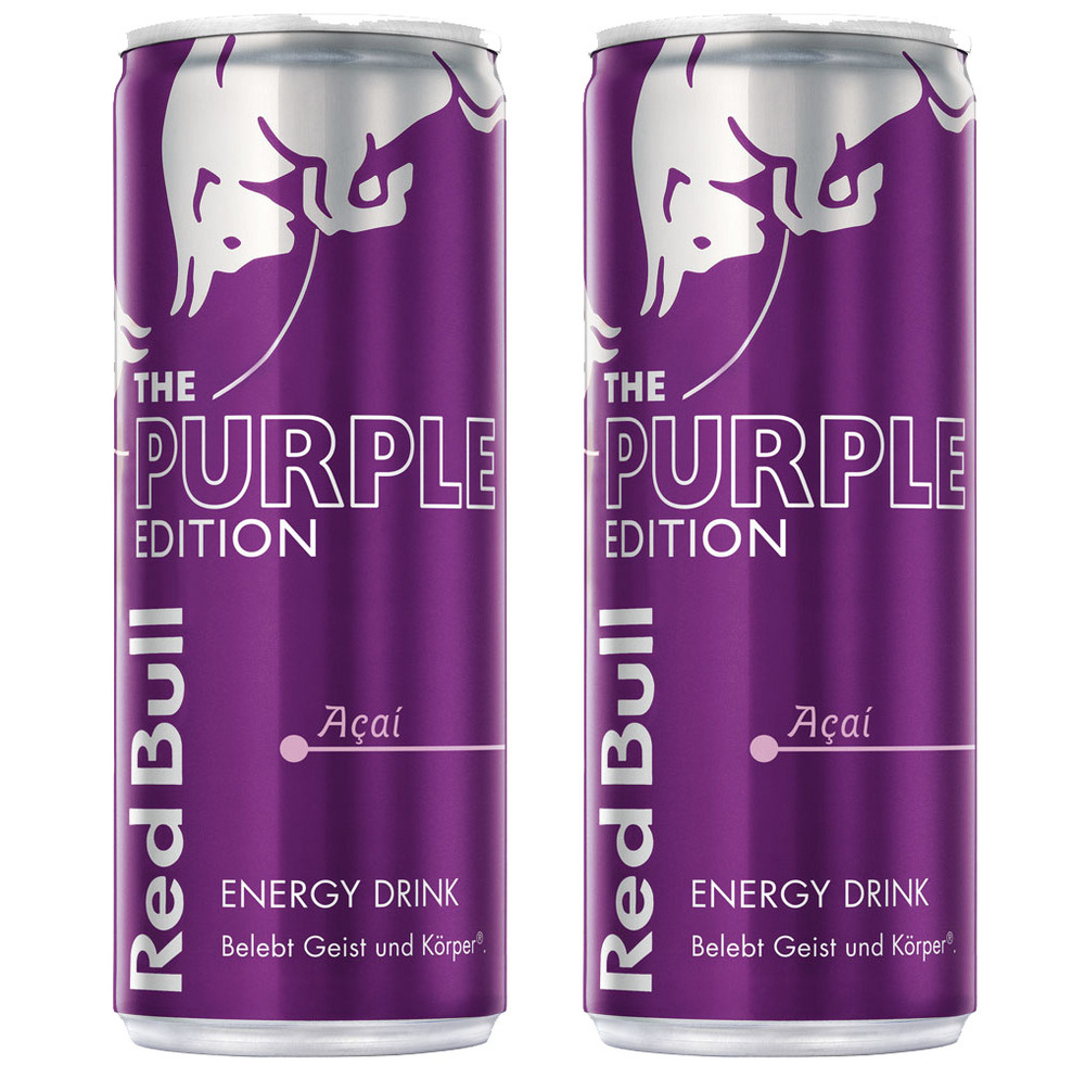 Red Bull Purple Edition ягоды асаи 2 банки по 250 мл Германия - купить ...