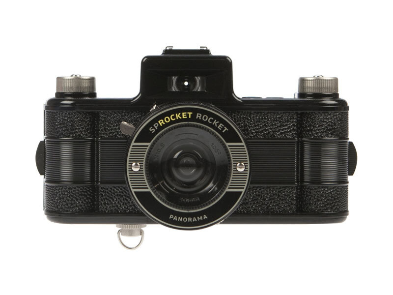 Пленочный фотоаппарат Lomography Sprocket Rocket Camera Black - купить ...
