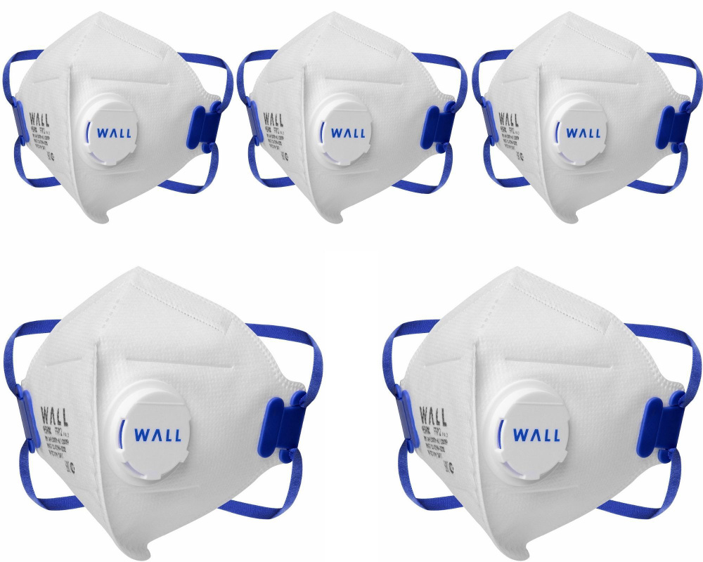 Wall Фильтр для респиратора/маски, FFP2, размер Универсальный, 5 шт. - купить с доставкой по ...