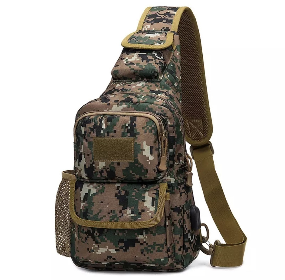 Тактическая сумка на одно плечо, однолямочный тактический рюкзак в ...