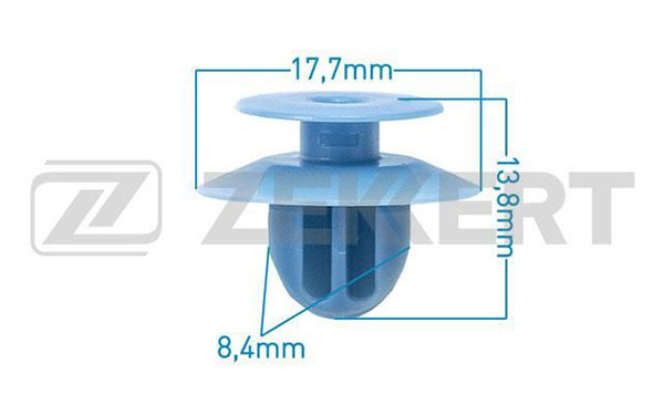 Клипса крепежная автомобильная, 1 шт. купить по выгодной цене в ...