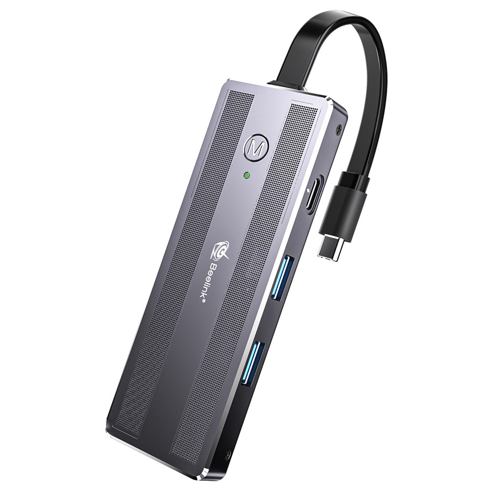 USB Type-C концентратор Beelink Expand M со встроенным M2 SSD 256 Гб ...