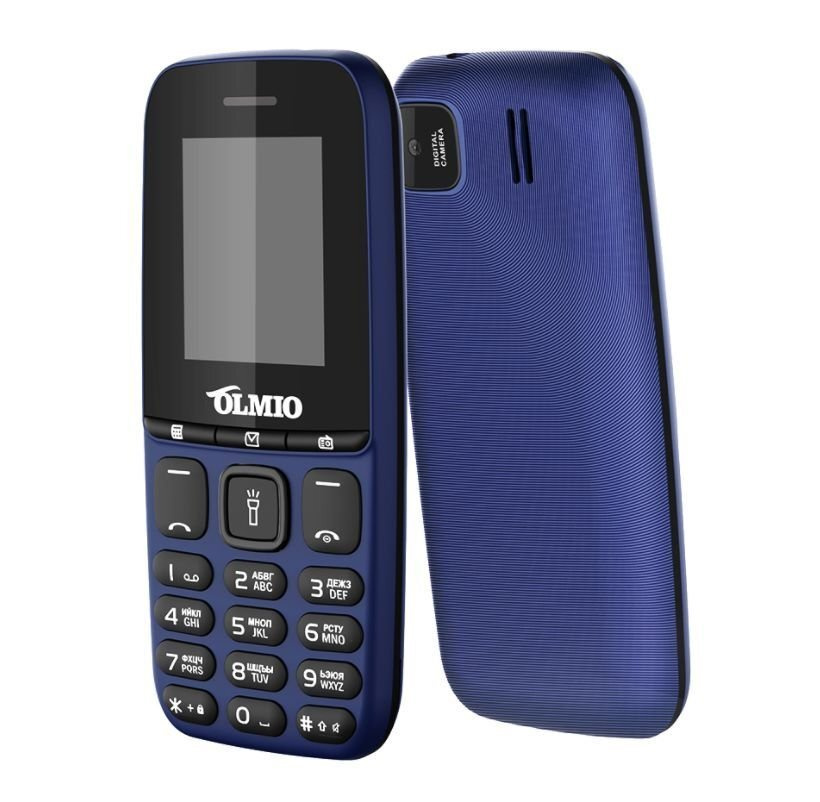 Мобильный телефон OLMIO A15, синий - купить по выгодной цене в интернет ...