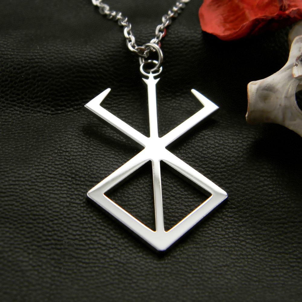 Кулон Руна Берсерк,Берсерка(berserker rune)/нержавеющая сталь - купить ...