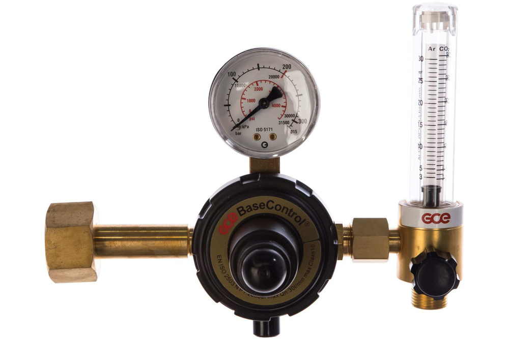GCE Регулятор для углекислоты и аргона Base Control AR/CO2 с ротаметром 0870460 - купить с ...