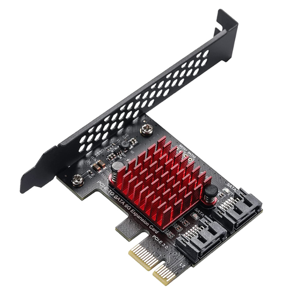 Pcie на 2 порта Sata 3 Iii 3 0 6 Гбит с Ssd адаптер Pci E Pci Express
