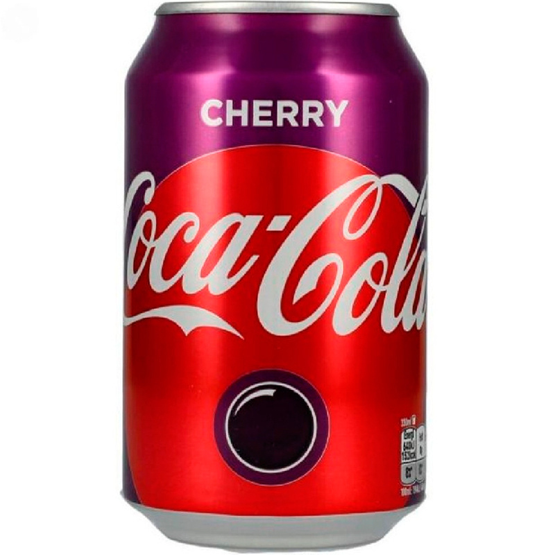 Напиток газированный Coca Cola Кока Кола Cherry Вишня 0 33 л х 24