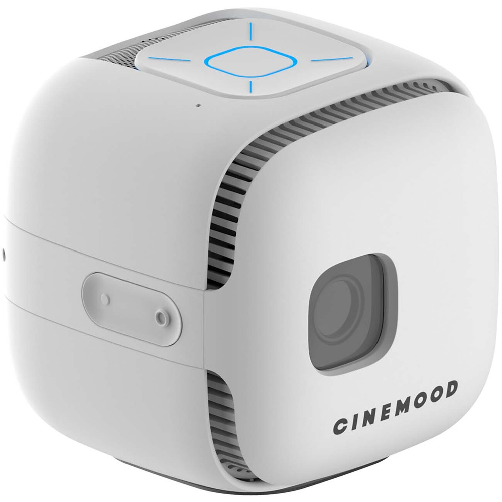Cinemood Проектор, DLP, белый купить на OZON по низкой цене (1901330484)
