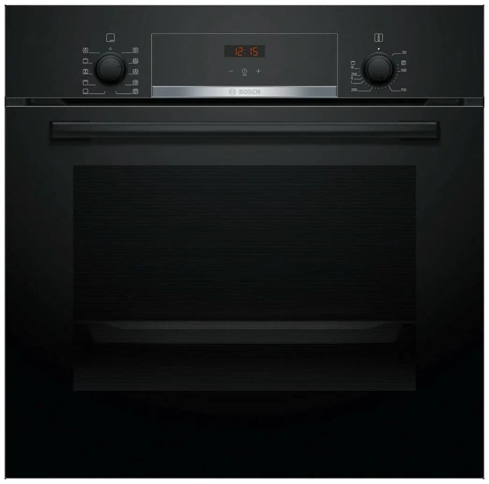 Bosch Электрический духовой шкаф HBA534EB0, черный, 59.5 см - купить с ...
