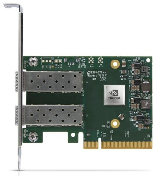 Сетевой адаптер MCX631102AN-ADAT ConnectX-6 Lx EN adapter card, 25GbE ...