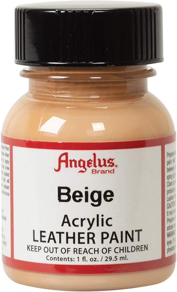 Акриловая художественная краска Angelus для ткани и кожи, Beige 070 ...