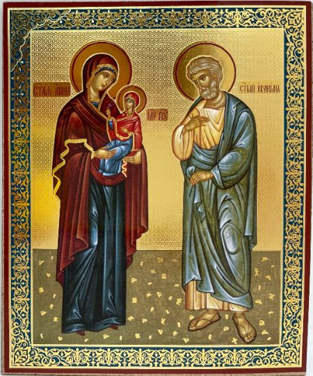 Икона Иоакима и Анны ОСВЯЩЕНО (13.5 х 11 см) - купить по низким ценам в ...