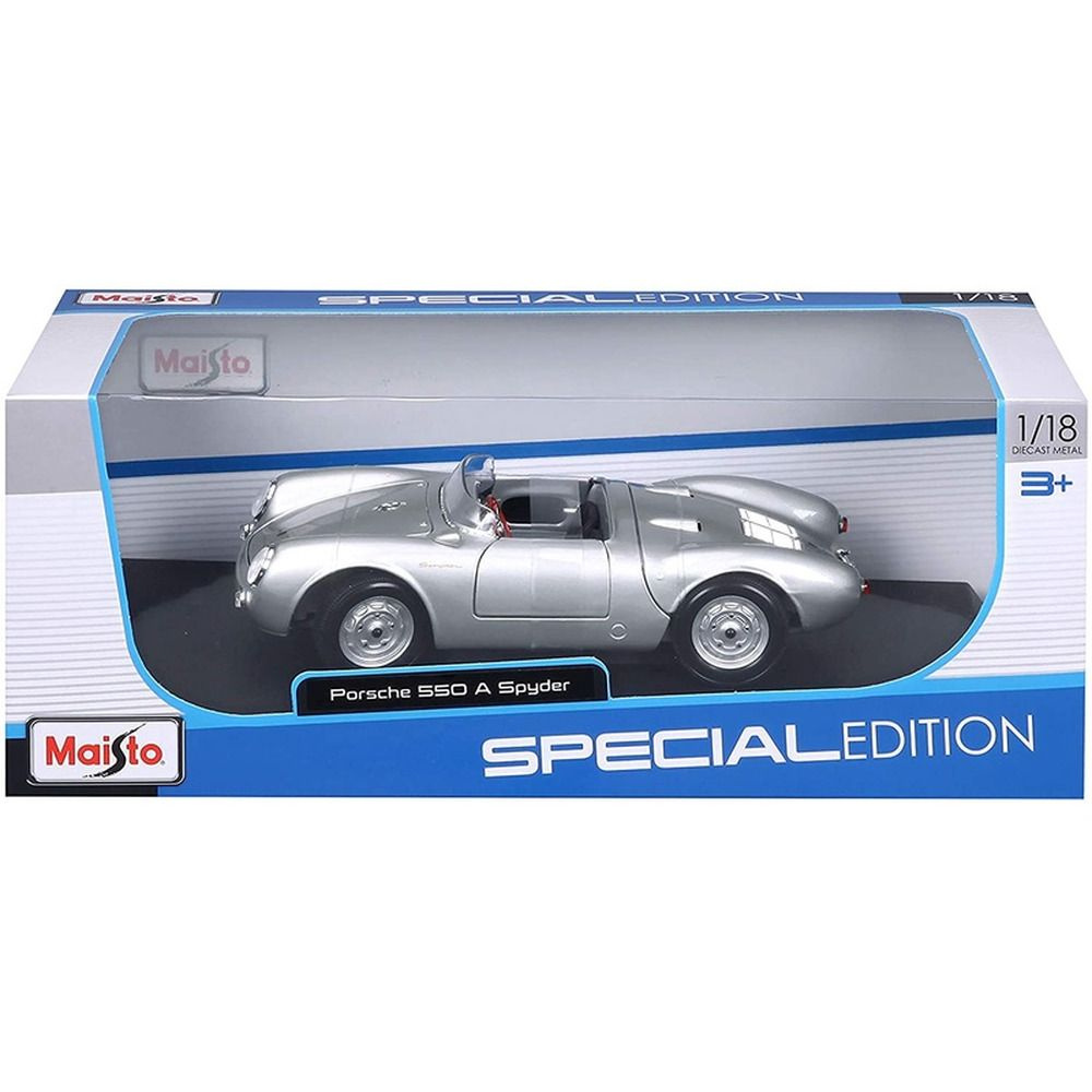 Машина 1:18 MAISTO PORSCHE 550 A SPYDER 31843 - купить с доставкой по выгодным ценам в интернет ...