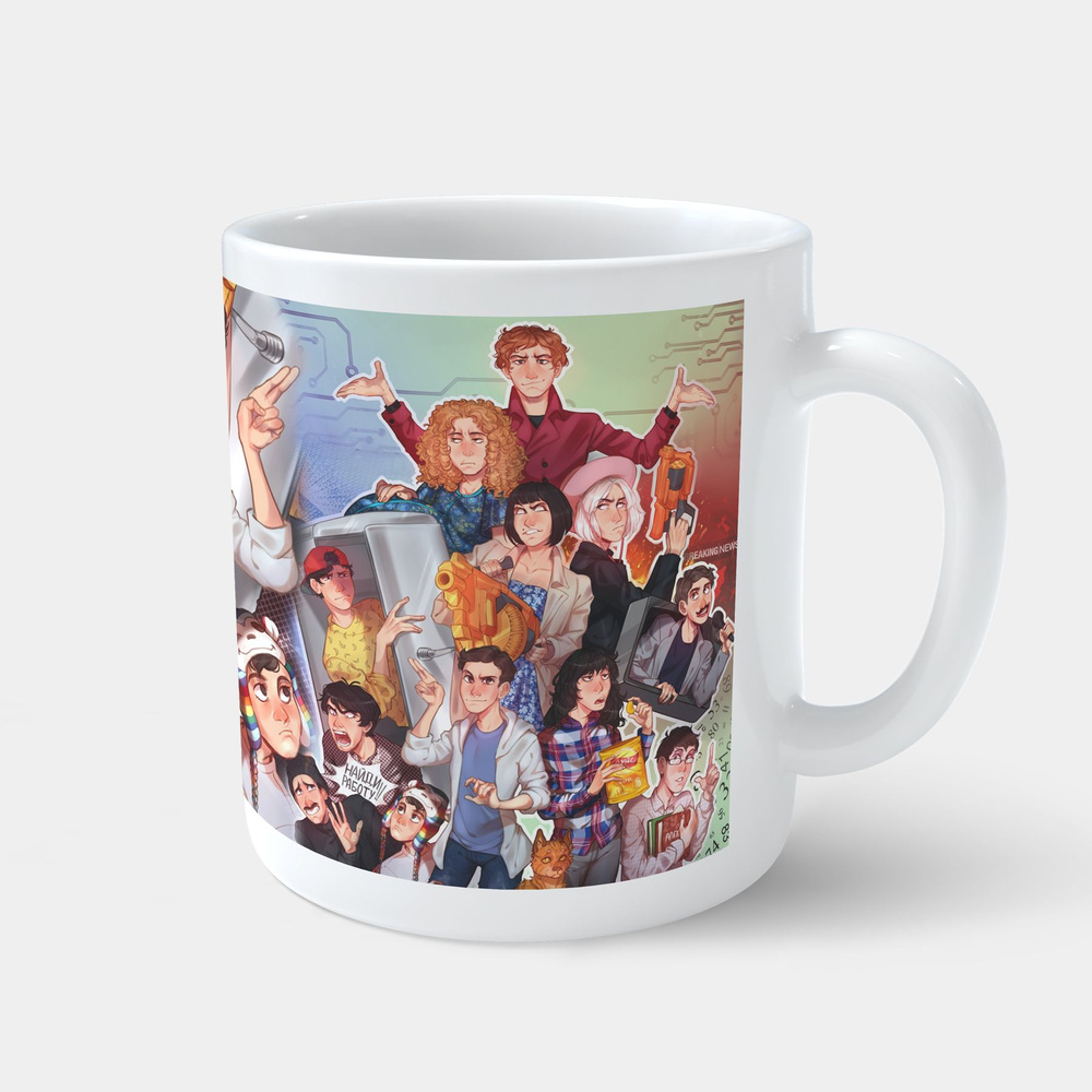 Кружка Be Print On "TheBrianMaps, все личности Брайна Мапса, любимый блогер", 300 мл - купить по ...